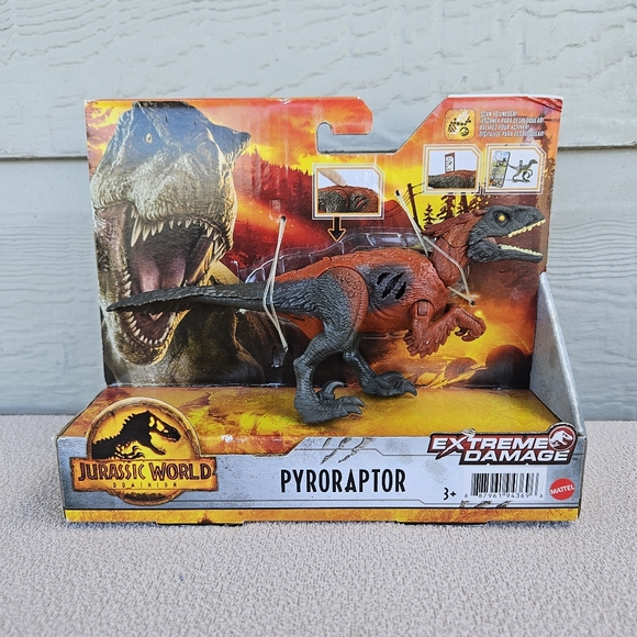 Mattel | Toys | Jurassic World Dominion Pyroraptor Dinosaur Extreme ...